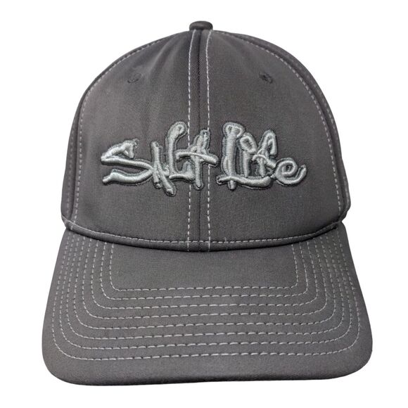 Salt Life | Accessories | Live The Salt Life Fitted Hat Gray Osfm ...